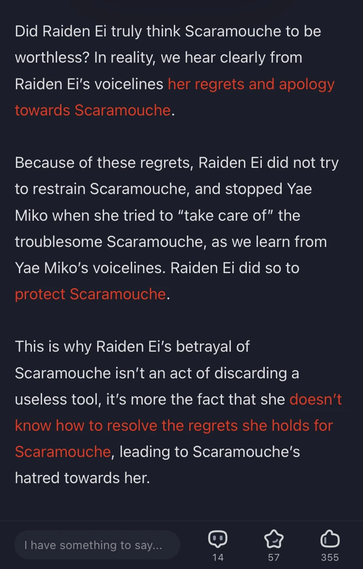 I really like this post about scara I found | Fandom