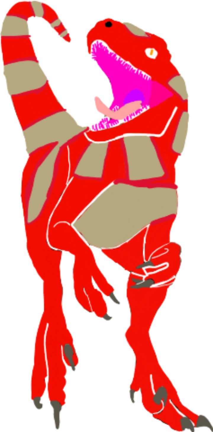 Atrociraptor Red in 2d fanart | Fandom
