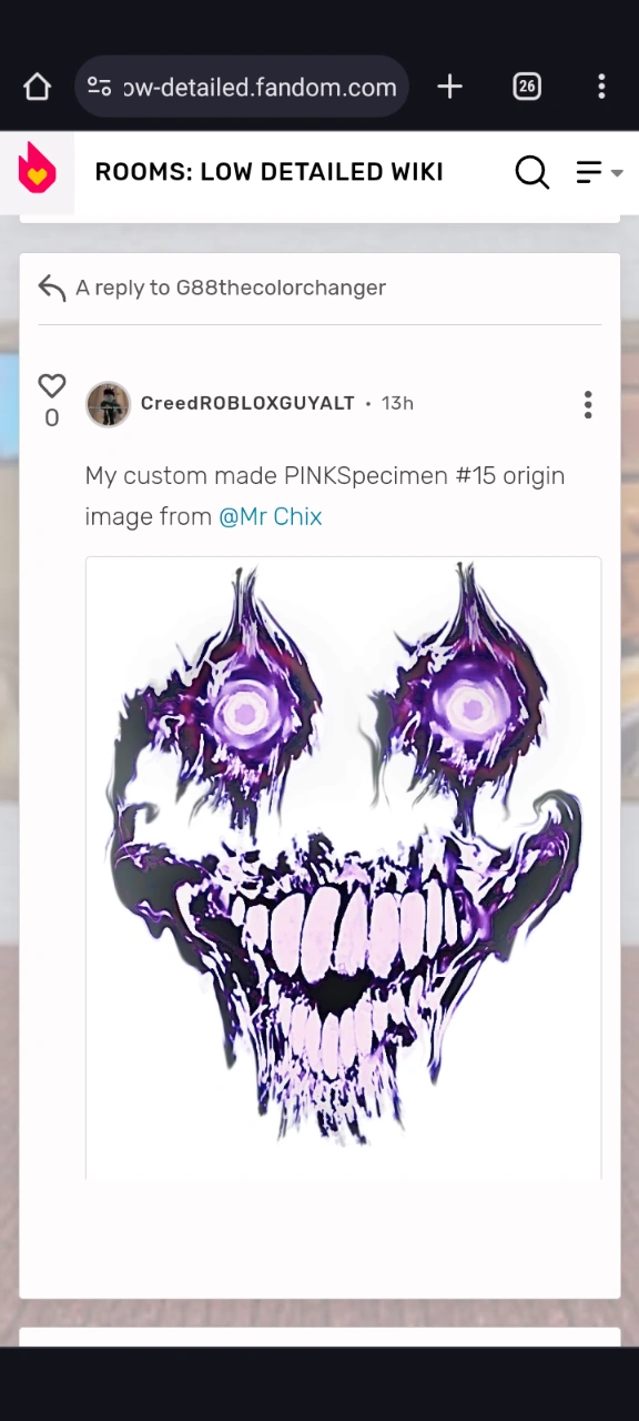 Creed stole my Specimen #15 redesign, and now hes acting like the ...