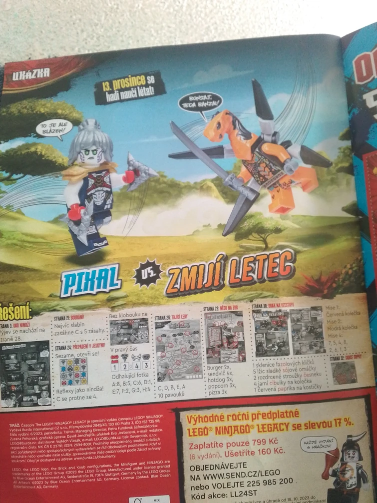 Next Ninjago legacy magazine figures revealed! | Fandom