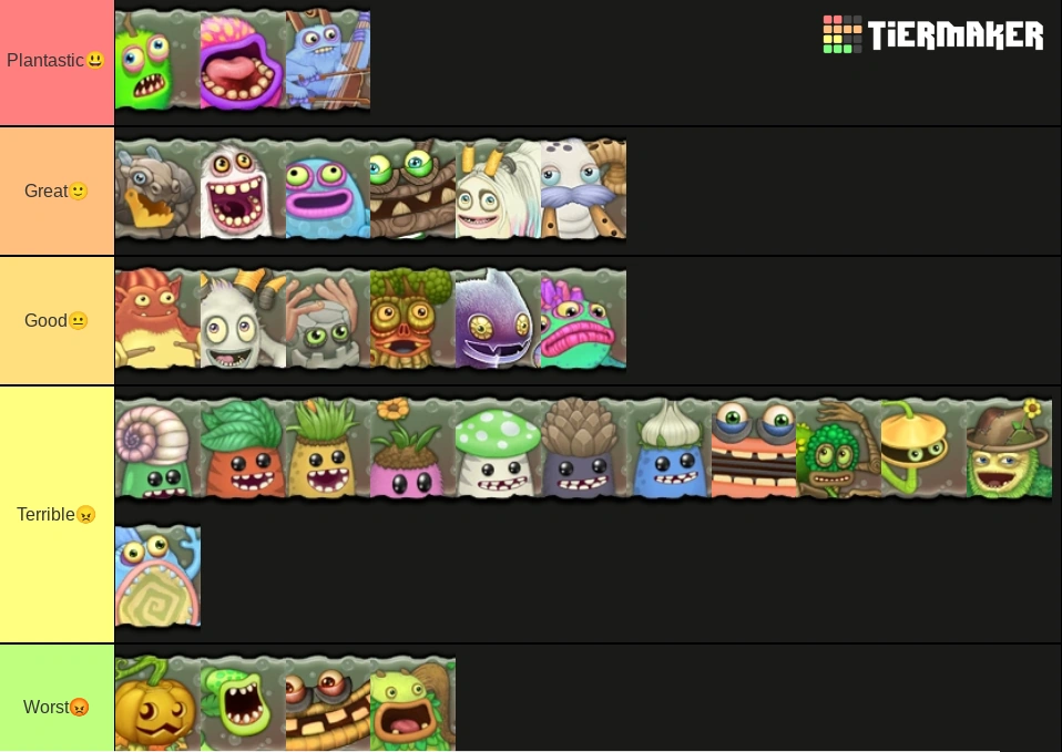 Plant Island Tierlist | Fandom