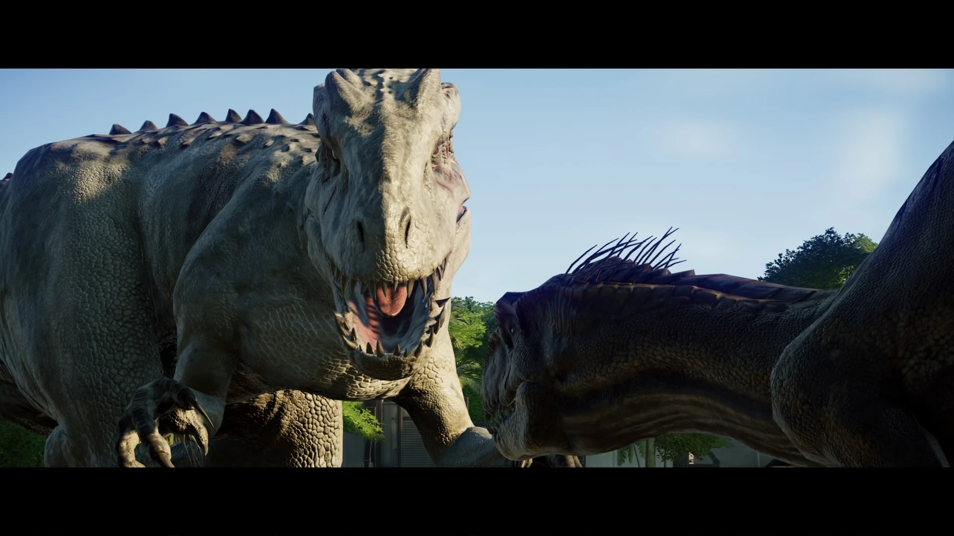 I rex vs indoraptor more cinematic shot JWE. | Fandom