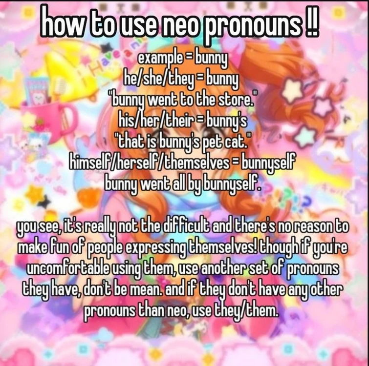 Easy way to learn how to use neopronouns | Fandom