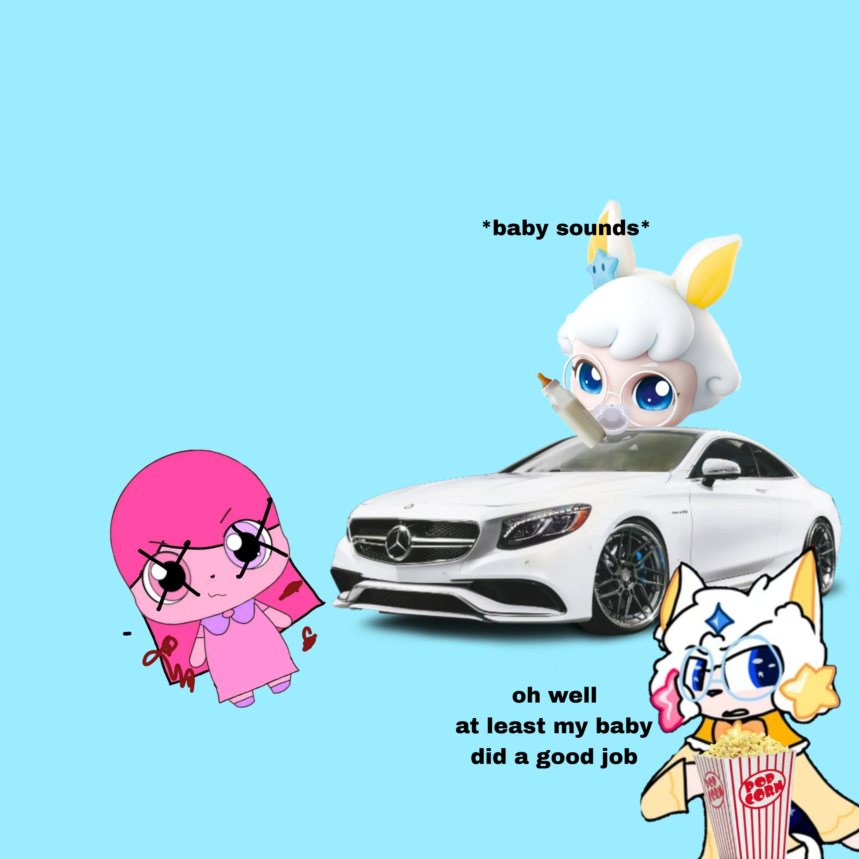 Baby Trueping hits Roseping with a car | Fandom