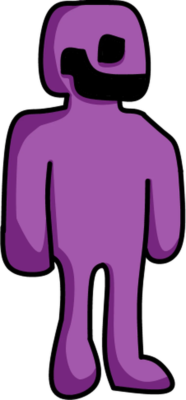 Ourple Guy, but I attempted to draw him in the fnf style | Fandom