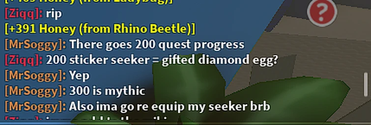 Sticker seeker Quest Machine rewards. | Fandom