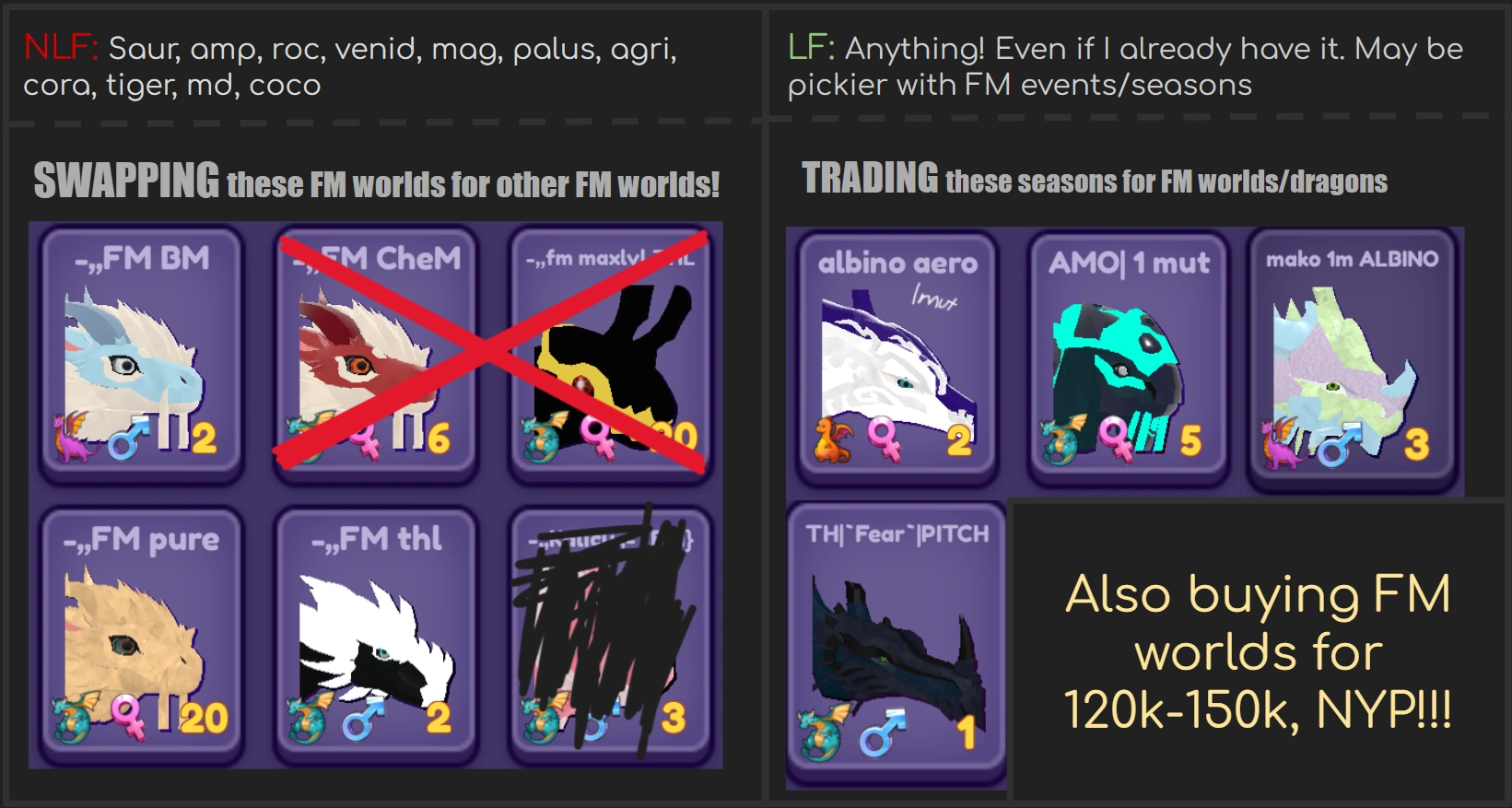 swapping/LF FM worlds | Fandom