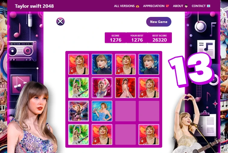 Taylor Swift 2048 | Fandom