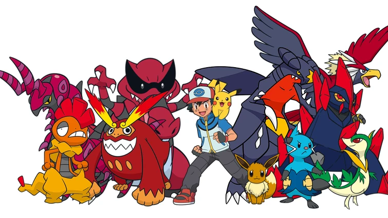 My Version of Ash’s Unova Team | Fandom