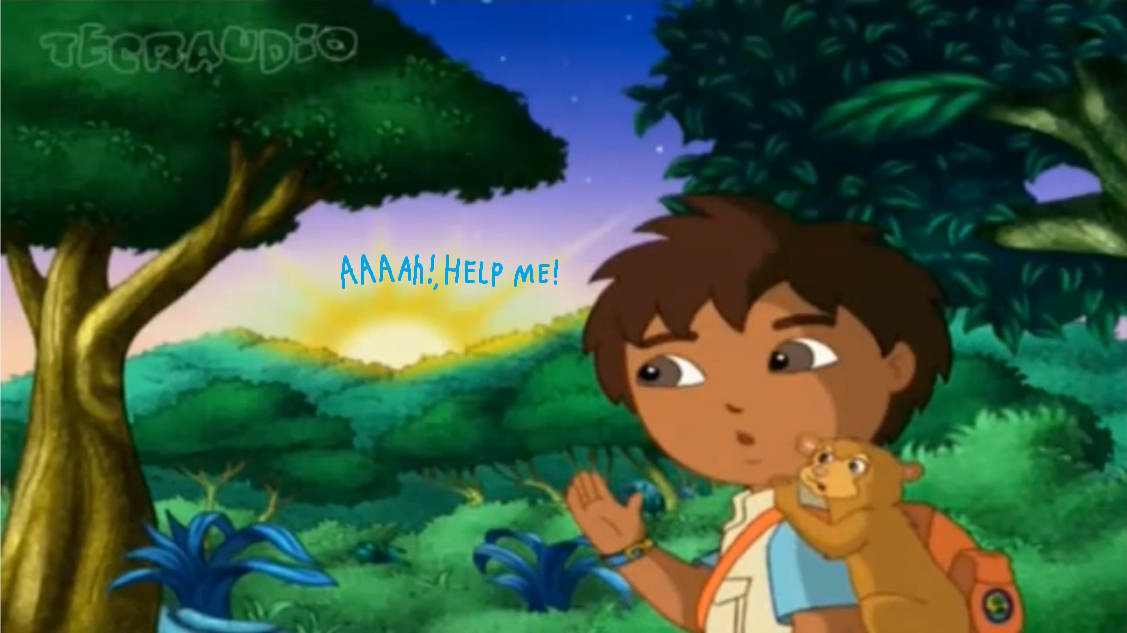 diego and kinkajou hear sound like a girl teensie | Fandom