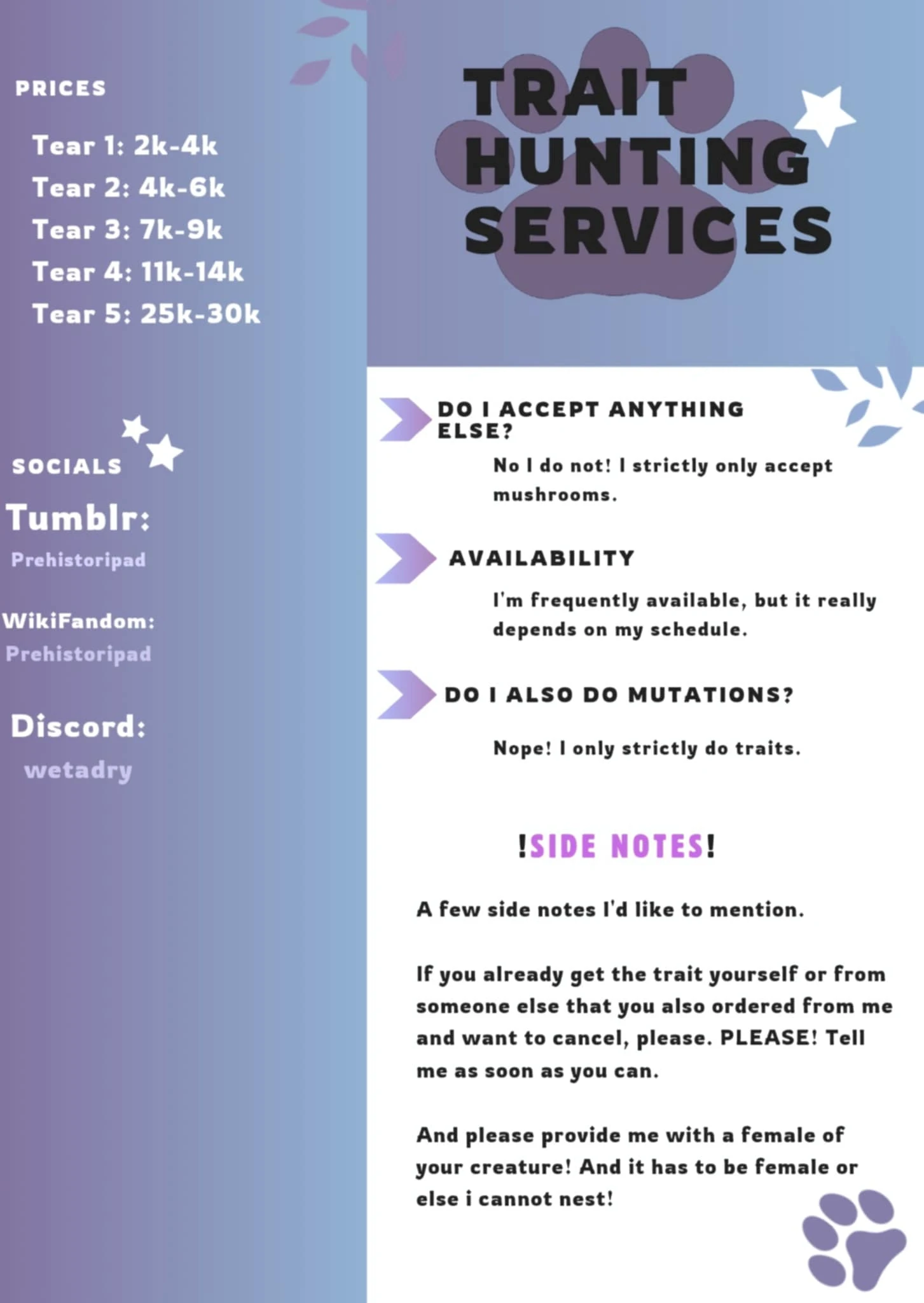 Trait Hunting! | Fandom