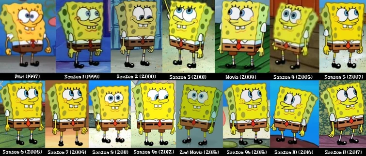 Favorite Spongebob Design? | Fandom