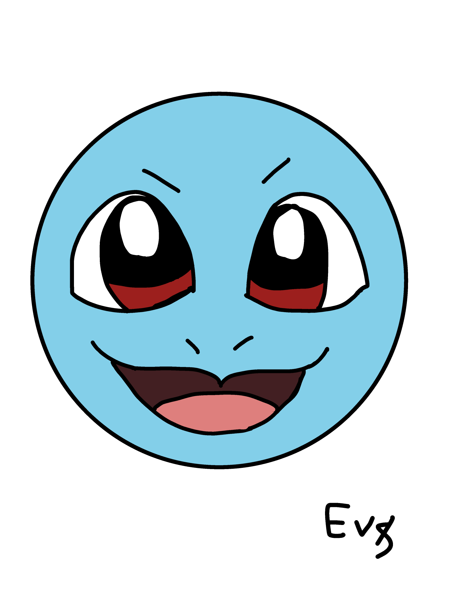 My drawing of Squirtle | Fandom