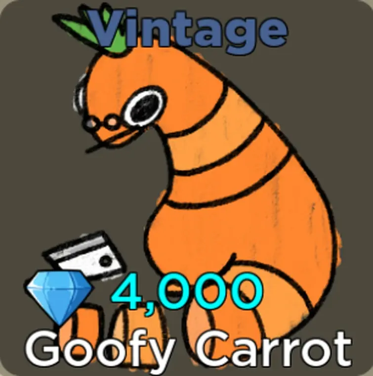 I just founded out that the original creator of the goofy carrot was ...