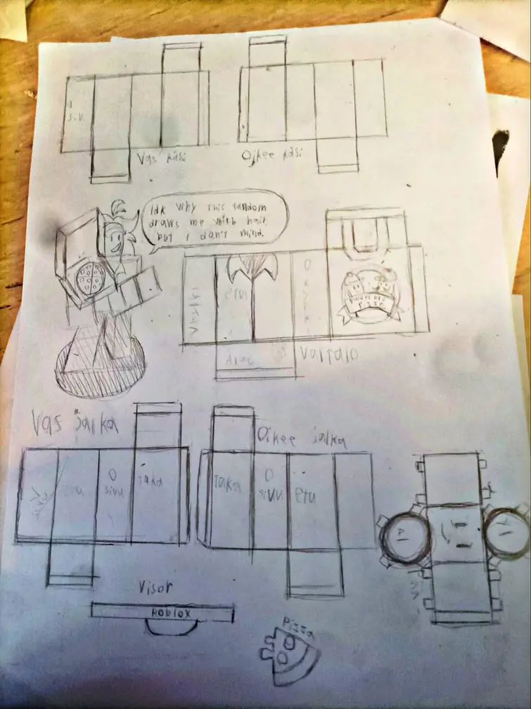 I made paper Elliot | Fandom