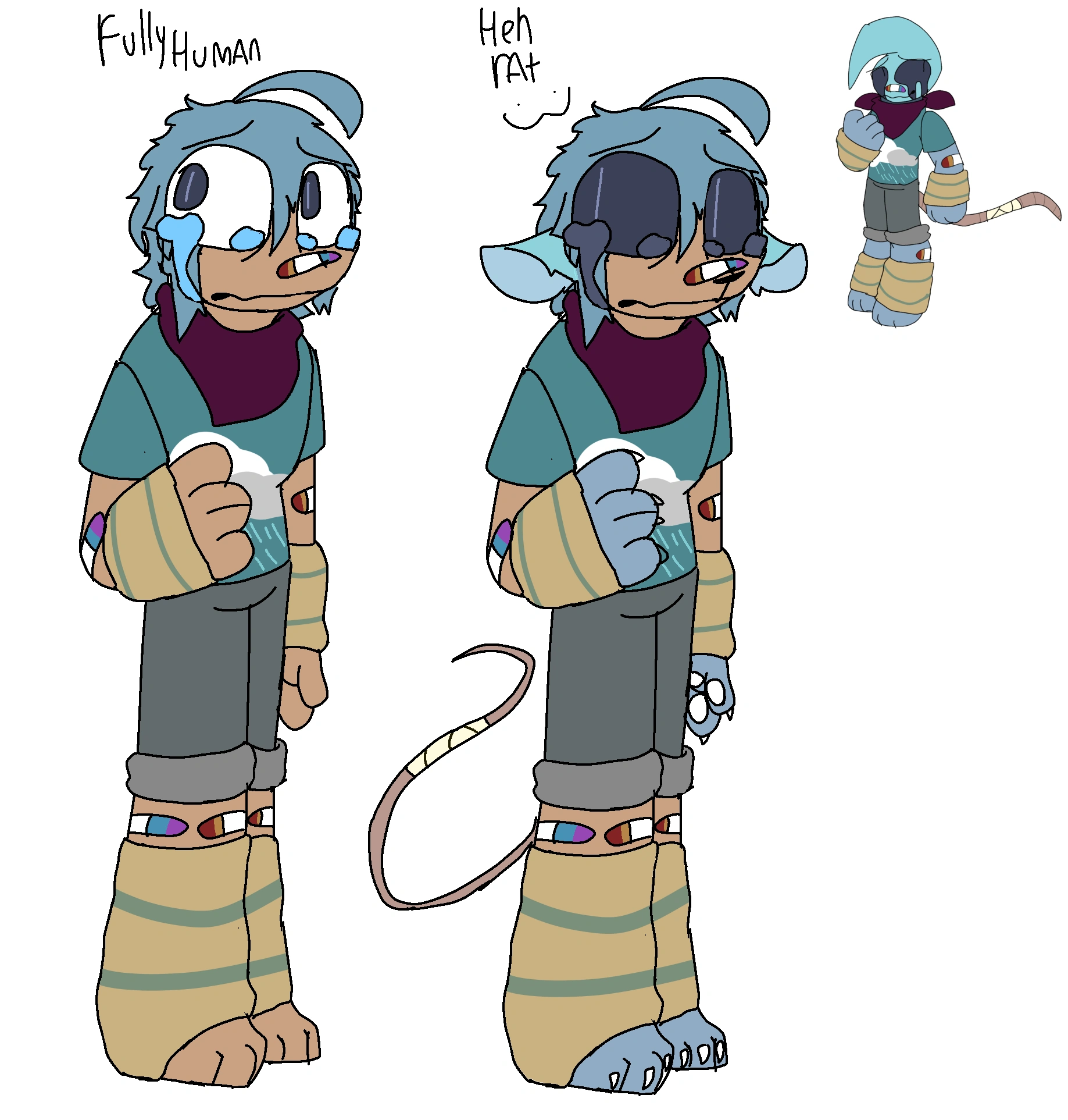 Humanized Rivvy | Fandom