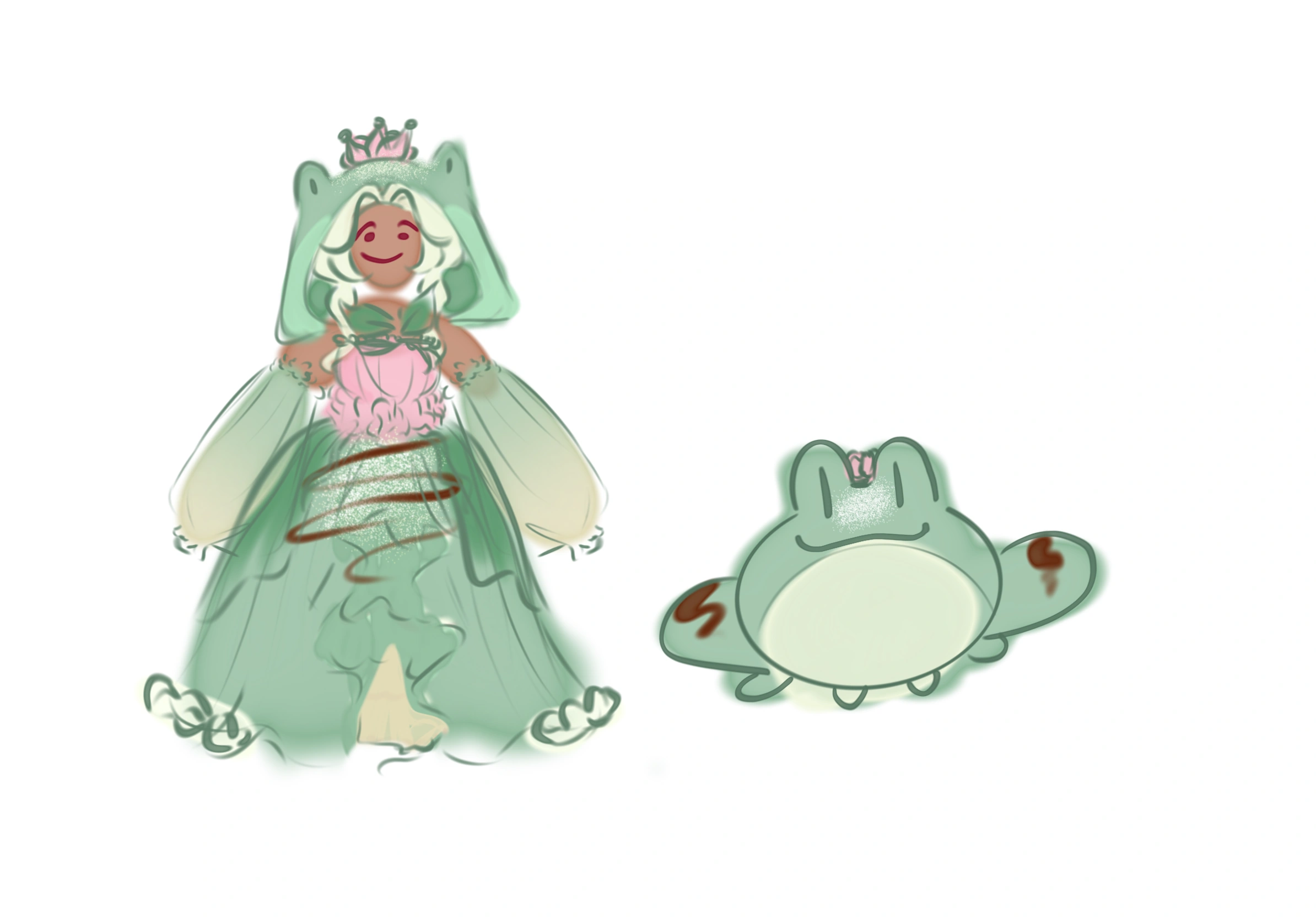 Here’s some crude concept art for my OC, Princess Cake Cookie. | Fandom