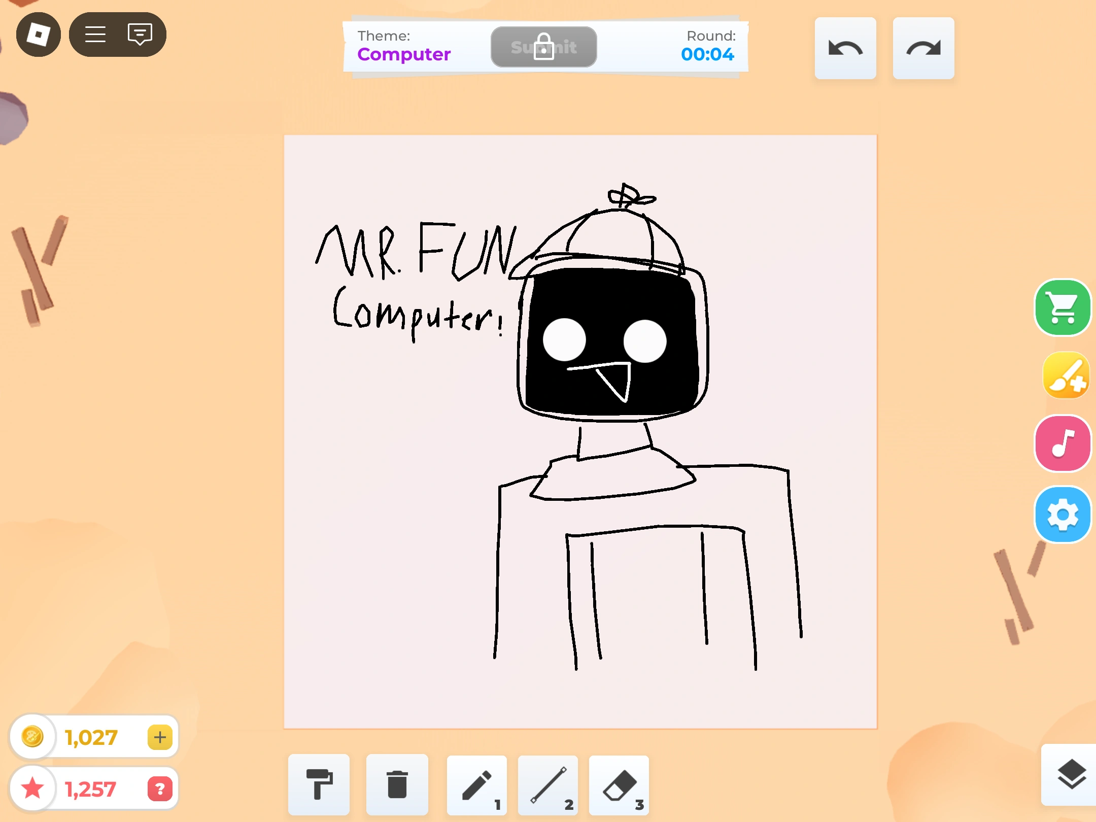 I drew Mr fun computer in a rush in speed draw | Fandom