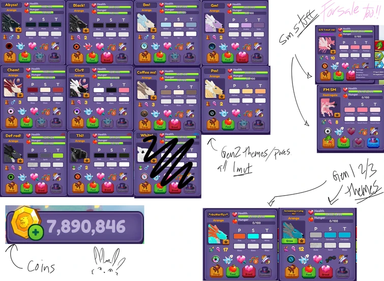 Selling/trading sm vers, fm sm leg e amar, and swapping themed buns! | Fandom