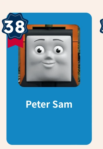I never knew Peter Sam was a diesel. | Fandom