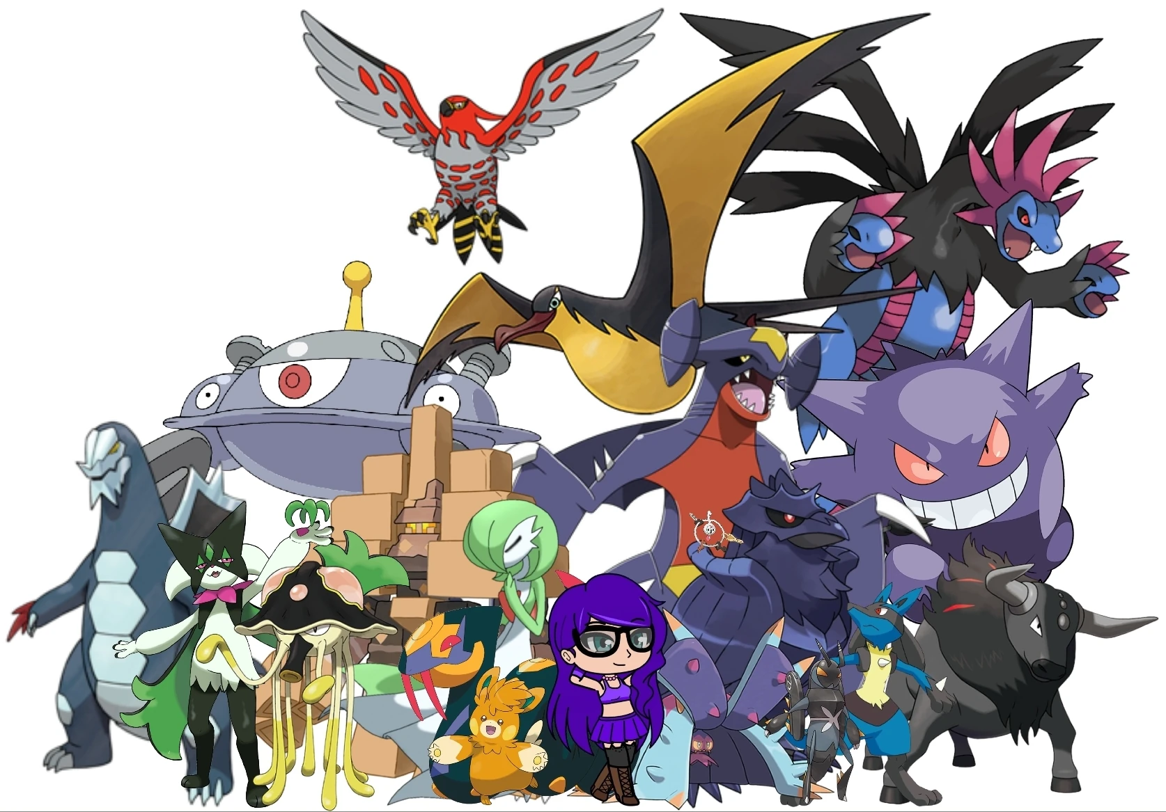 Pokémon collage go brrrrrrrr (who can name them all?) | Fandom