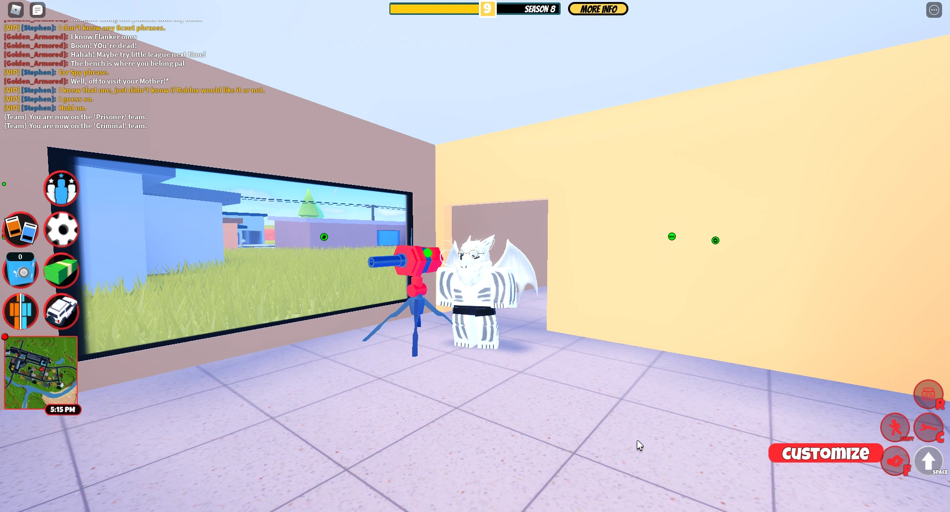 Building a sentry. | Fandom