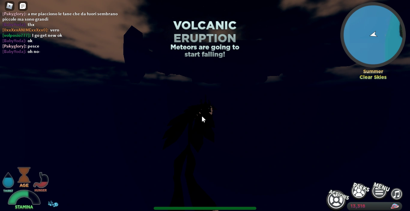 volcanic eruption happens while you're having fun in the void | Fandom