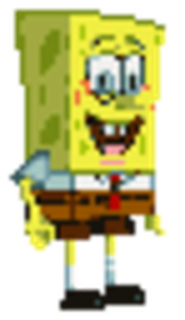 Traced Prototype SpongeBob in SuperSponge | Fandom