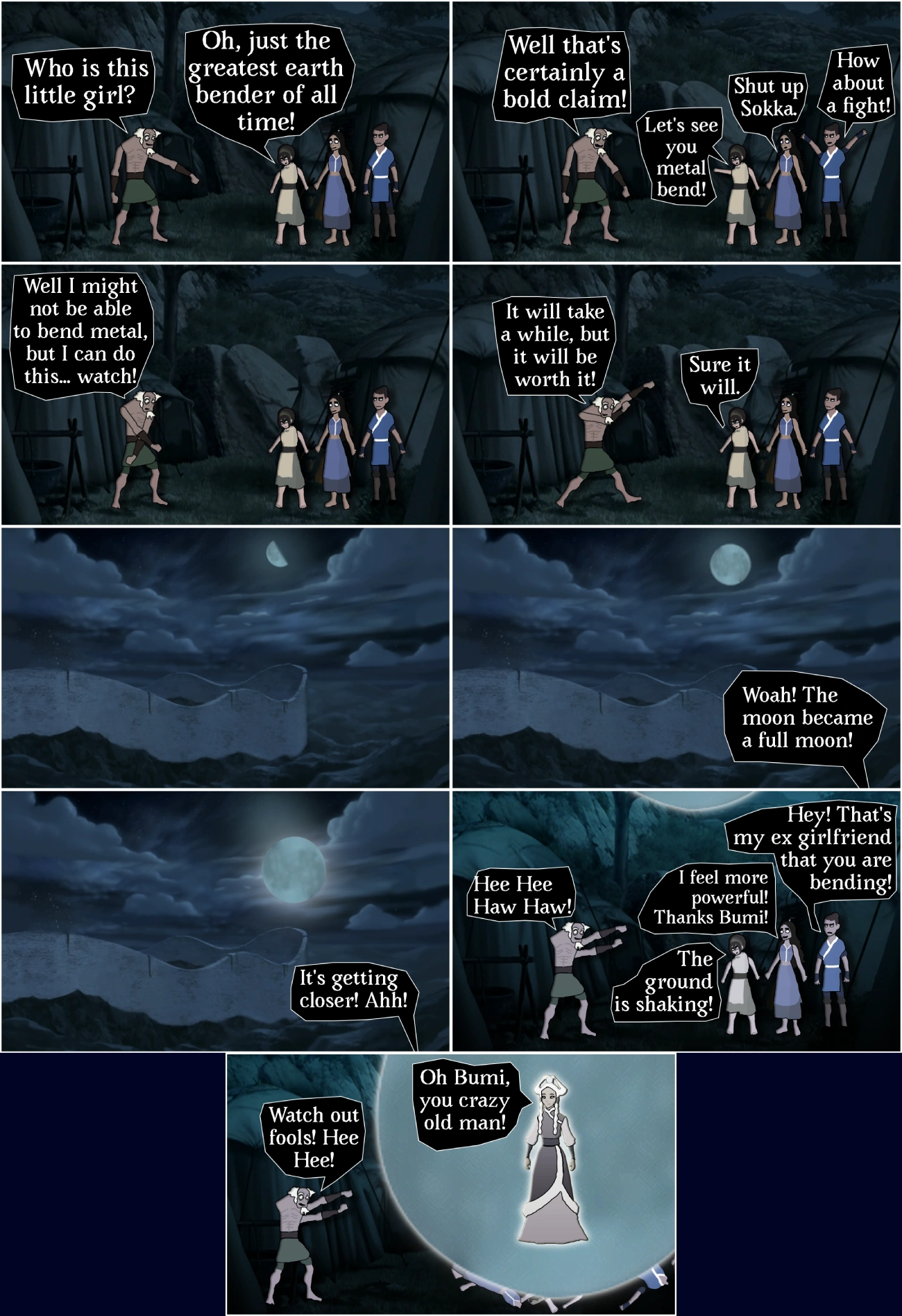 Bumi > Toph | Fandom