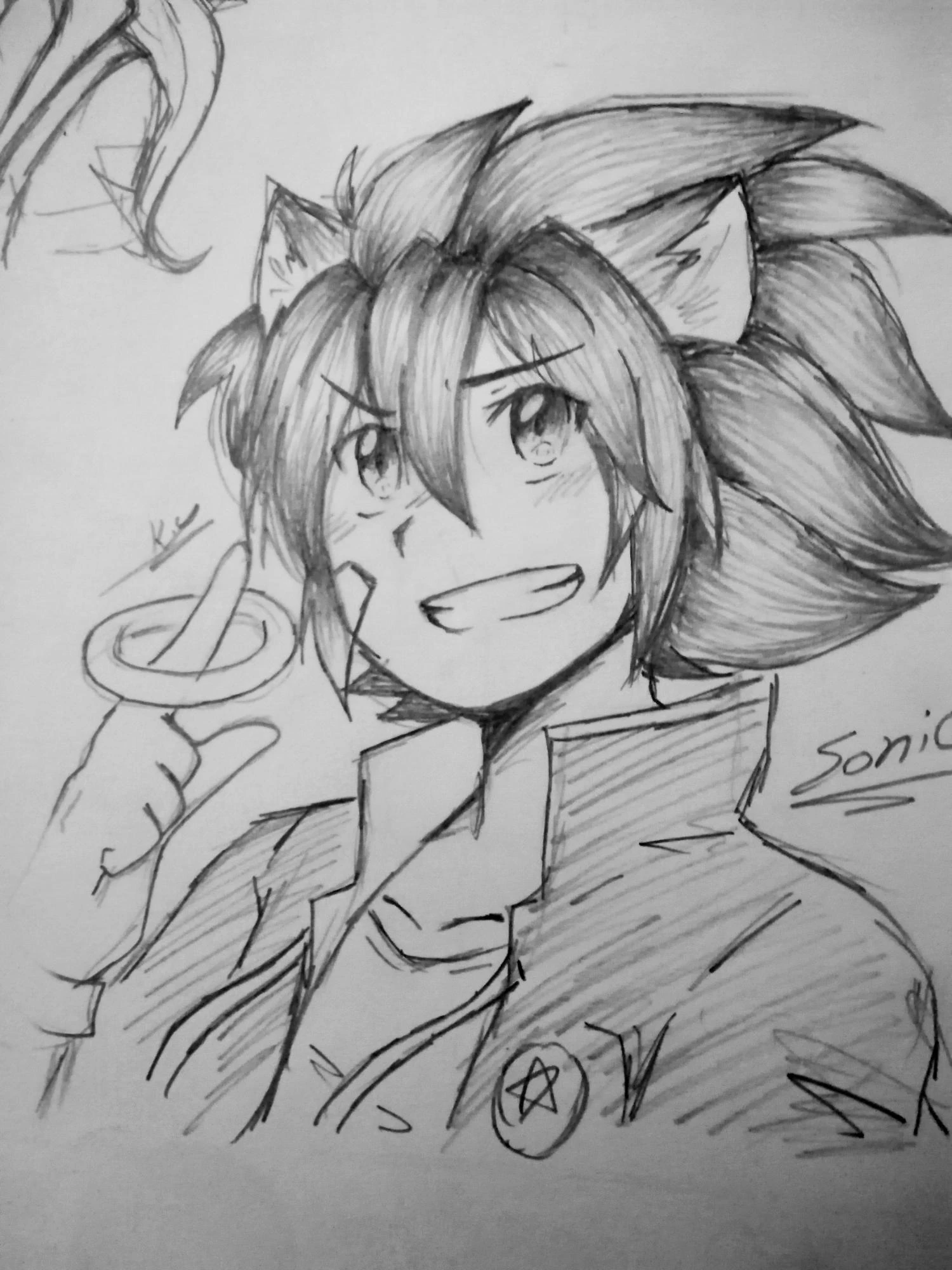 Draw Sonic Anime I Decided To Draw Naomi In Sonic X Style This Time!