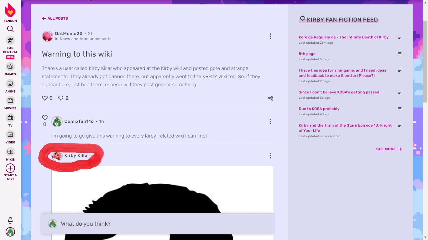 HELP! He's back! (Fixed) | Fandom