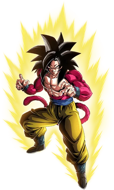 SSJ4 Goku VS Darkspine Sonic (Dragon Ball GT VS Sonic and the Secret ...