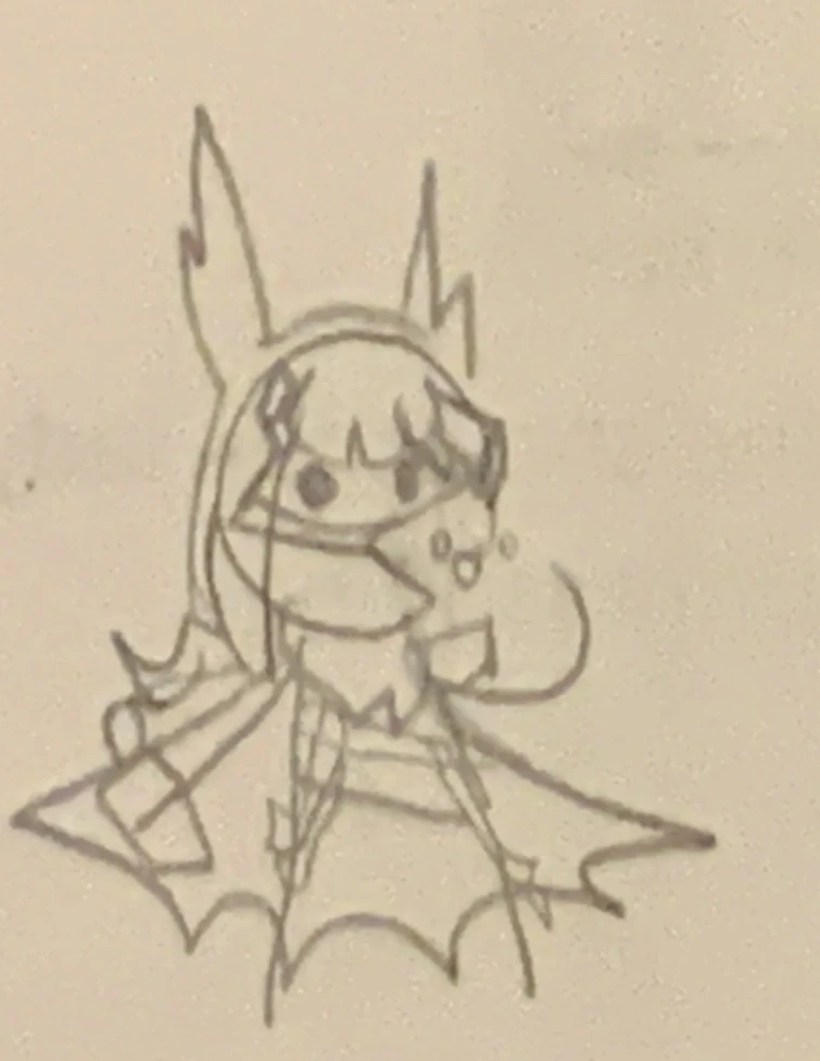 Wh-who just hearted a post I made in May? + random doodle I made in my honors class | Fandom