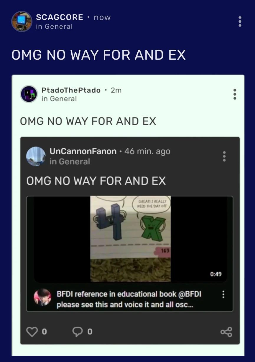 OMG NO WAY FOR AND EX | Fandom