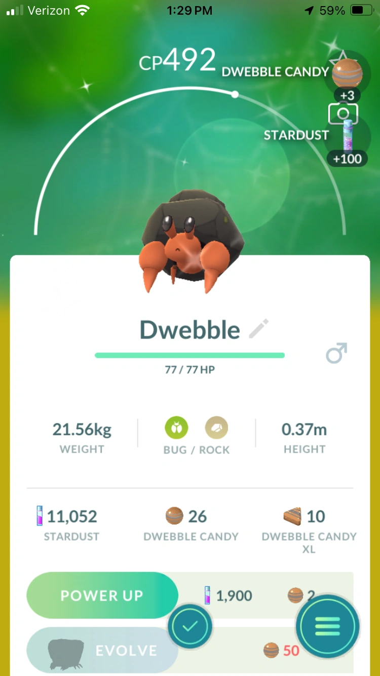 Shiny Dwebble!! | Fandom
