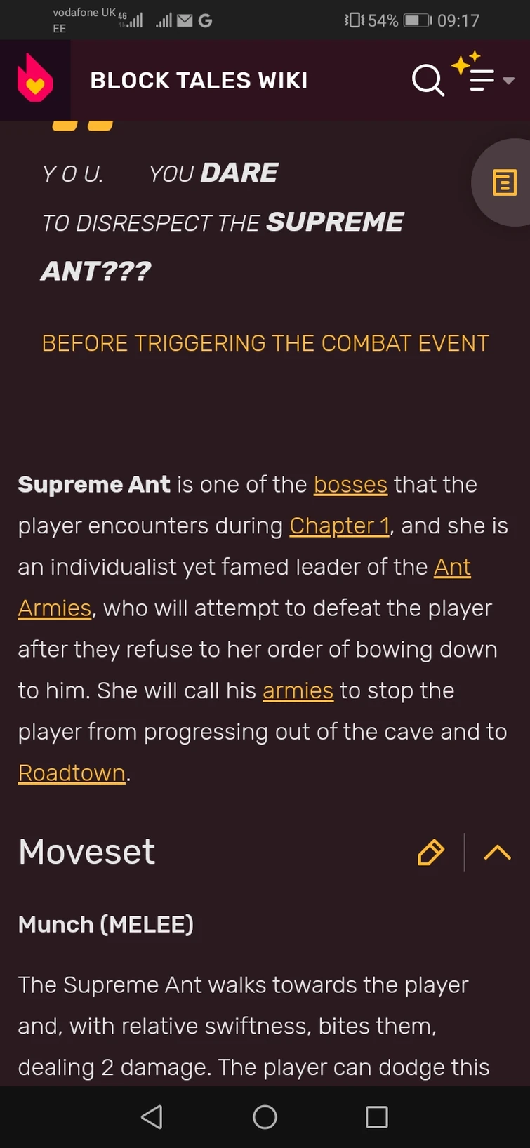 Congrats on your transition, supreme ant! | Fandom