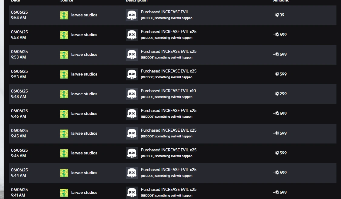 the fact i went in with 7k robux and came out with 215 LMFAOAOAOAO | Fandom