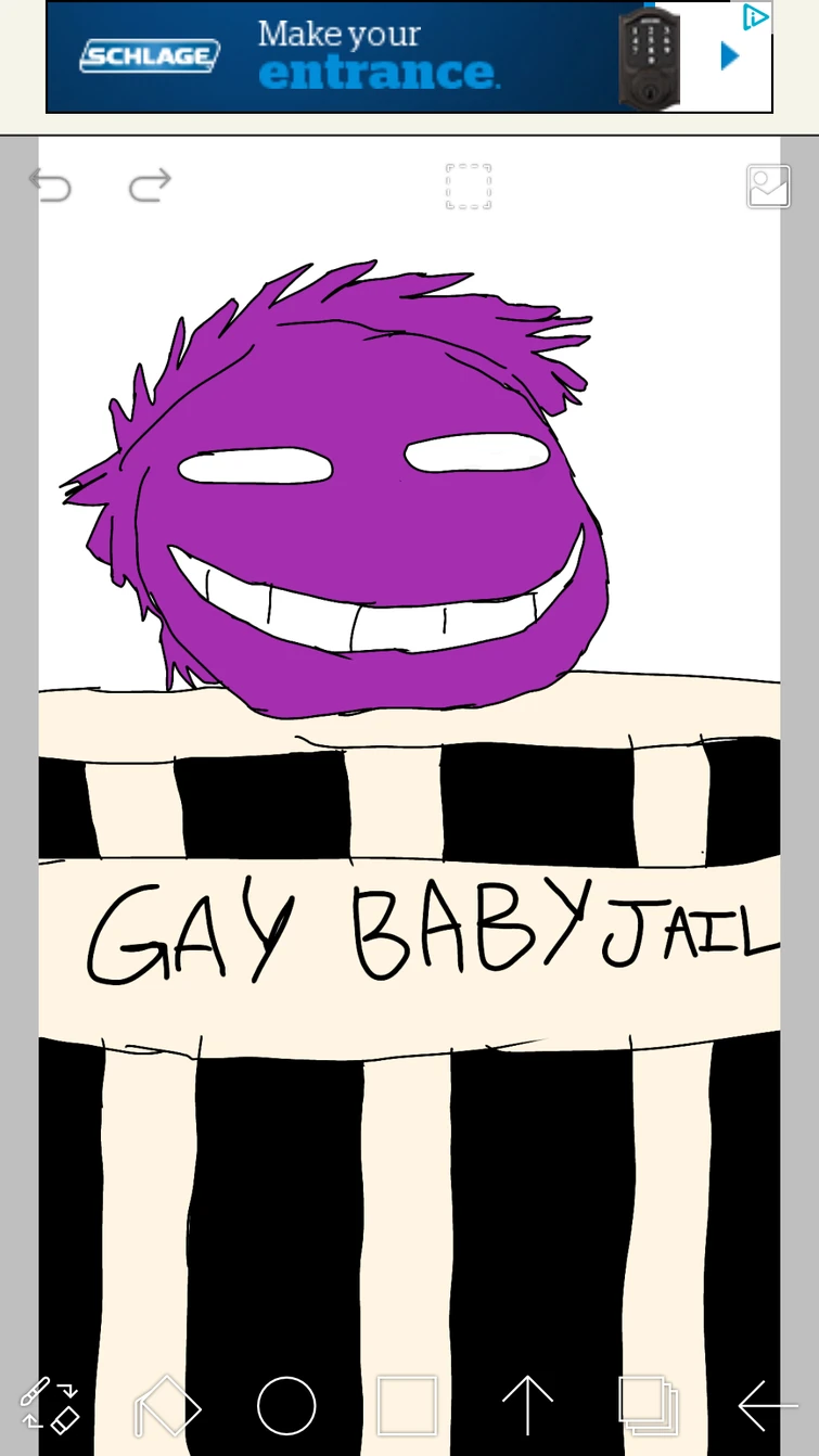 People have said purple guy is gay so here is some art ( click to see ...