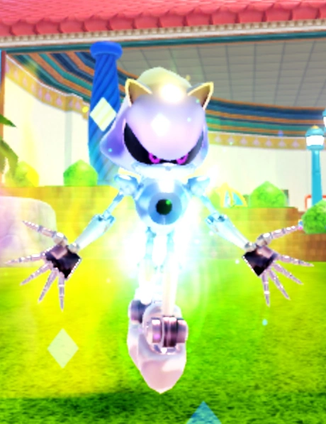 I got holographic metal sonic in sonic speed simulator! | Fandom