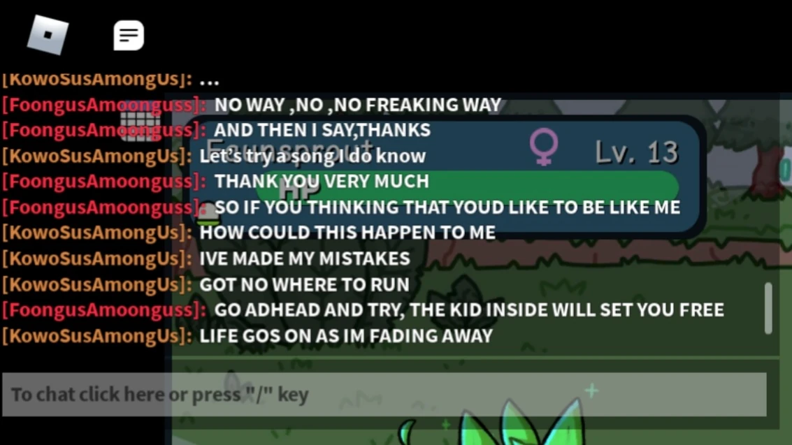 Weird Roblox chat messages I've seen today | Fandom