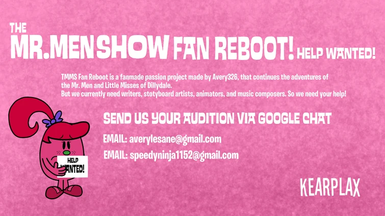 HELP WANTED ON MR MEN FAN REBOOT! | Fandom