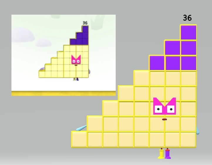 daily numberblock 36 | Fandom