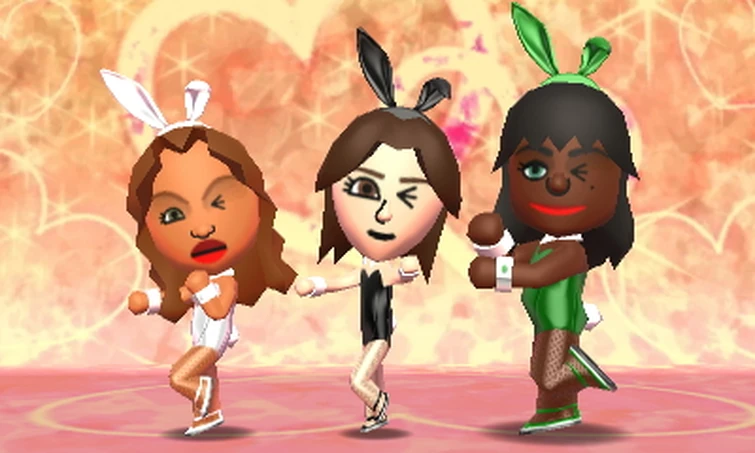 Wii Sports x Miitomo Editing [One on the far left is an OC, Rie] [Far ...