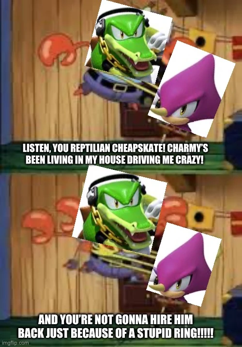 Espio’s had enough (MEME) | Fandom