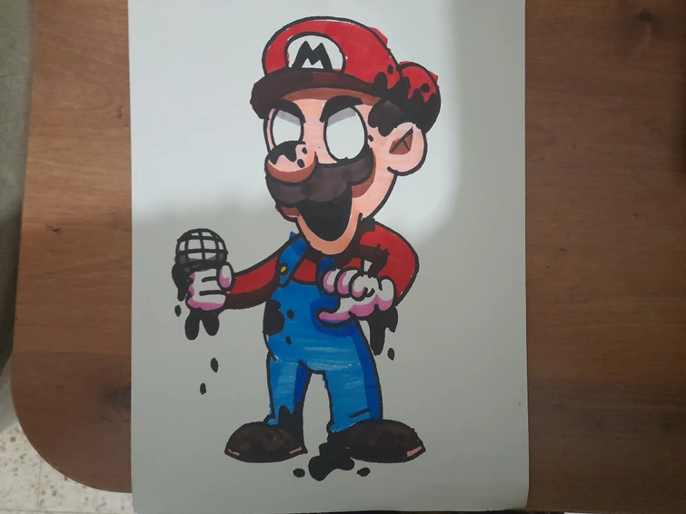 My drawing of Mario.EXE | Fandom