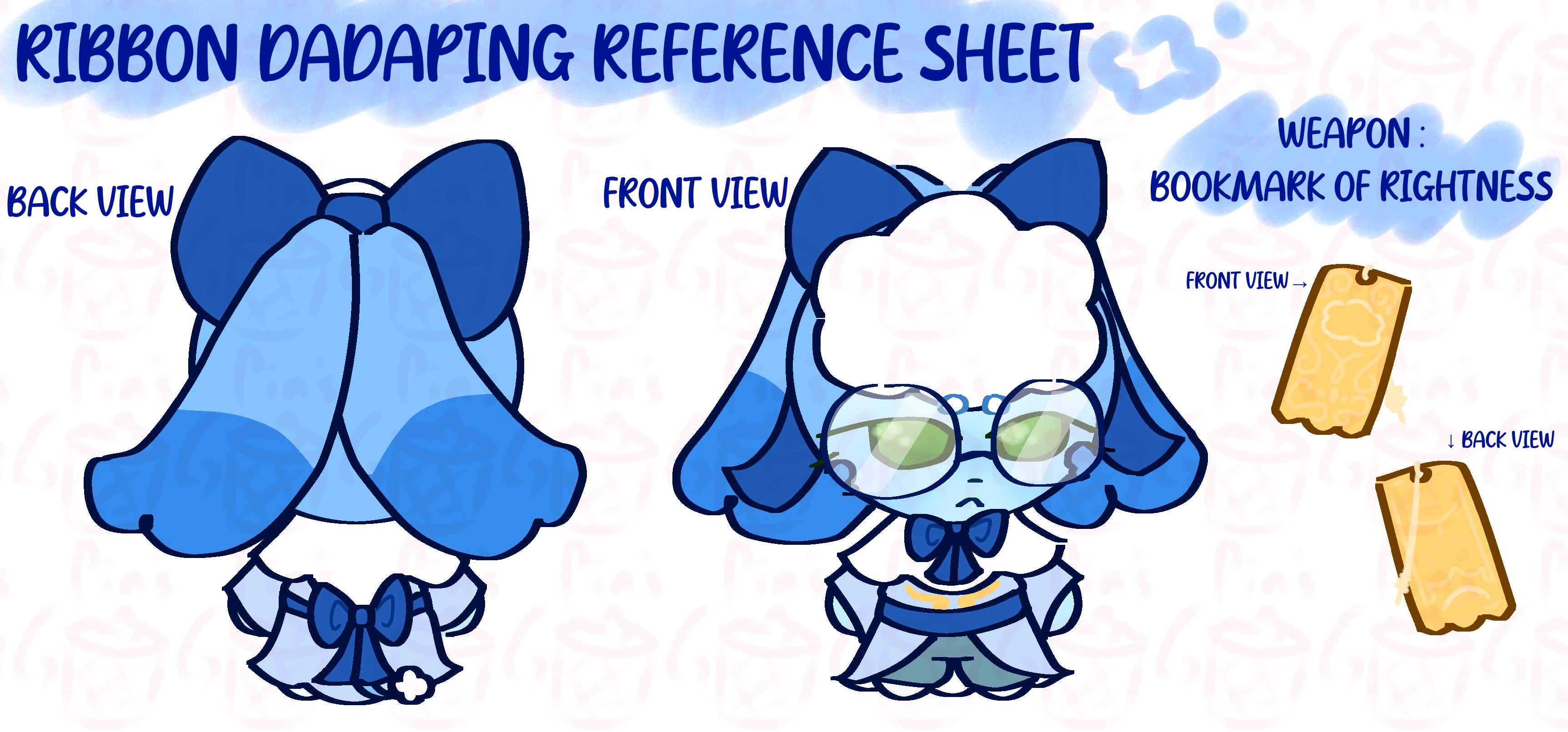 Ribbon Dadaping Reference sheet !! 🔖📘 | Fandom