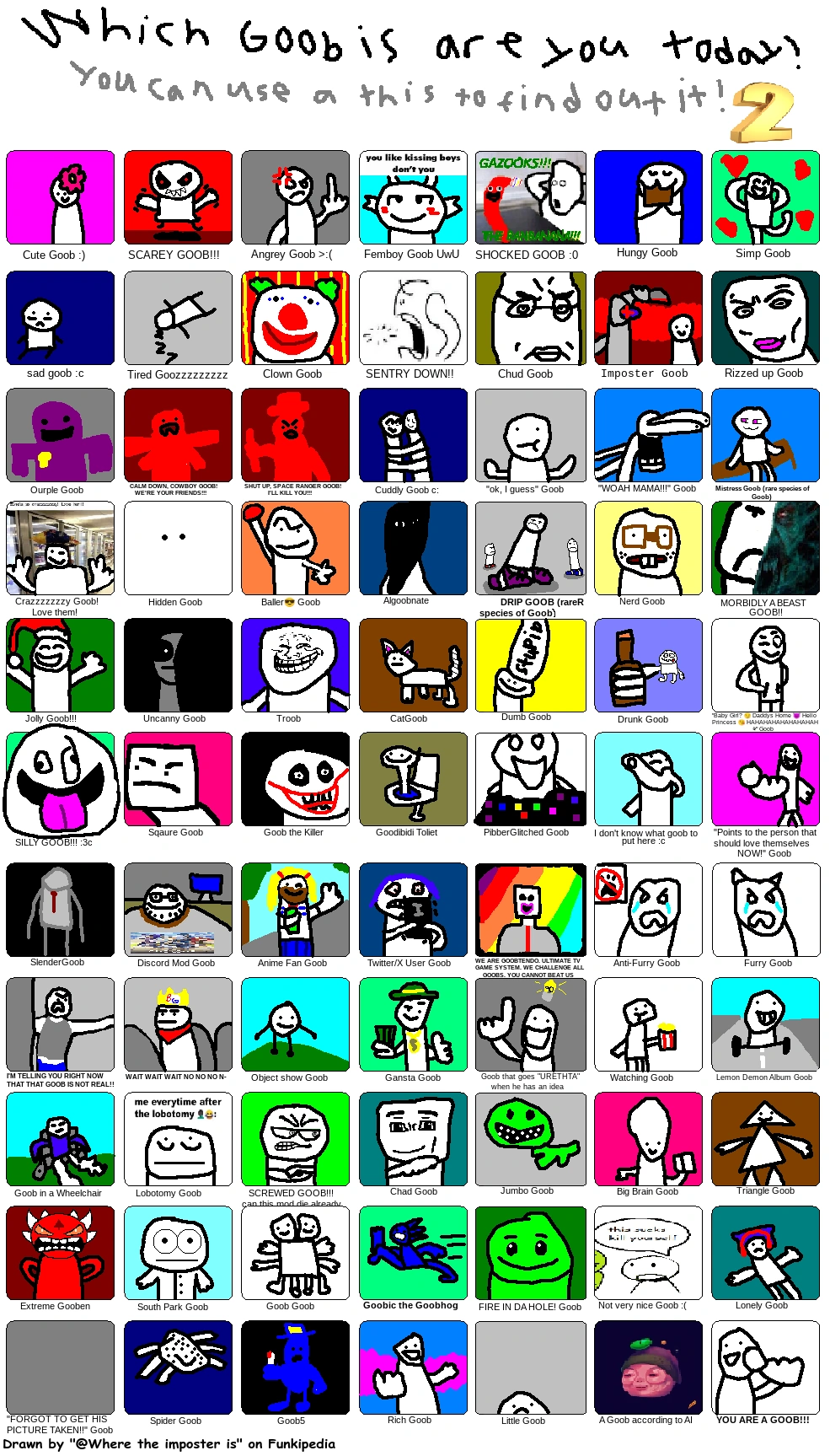 Hey guys, Which Goob is your favorite? | Fandom