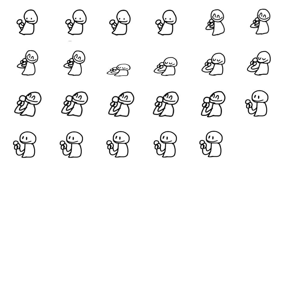 i remade the bob sprite sheets with my bad style omg11!!111!11 | Fandom