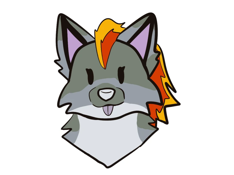 New wolf character simple drawing | Fandom