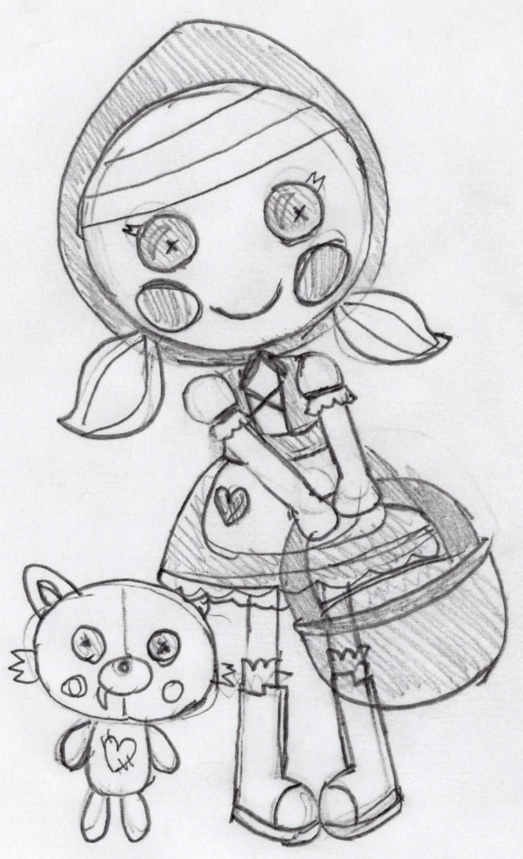 Lalaloopsy Sketches I Drew | Fandom